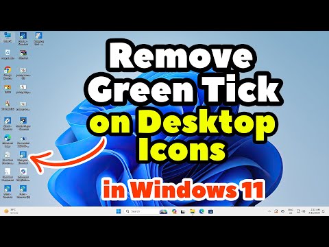 How to Remove Green Tick on Desktop Icons in Windows 11 | Fix OneDrive Problem