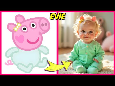π½ Peppa Pig Characters As Humans! Plus Their Favorite Drinks, Snacks & More! | Evie, Peppa