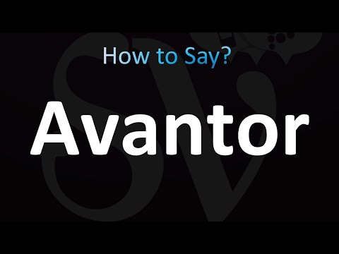 How to Pronounce Avantor (correctly!)