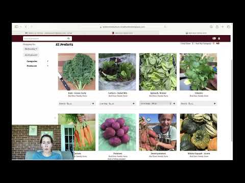 How to use: Local Food Marketplace Website
