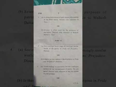 bachelor of arts Hons course English I Semester introduction to literacy studies