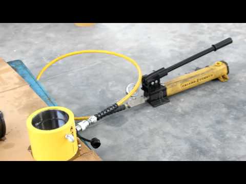 Operation steps for replacing the hydraulic cylinder seal kits
