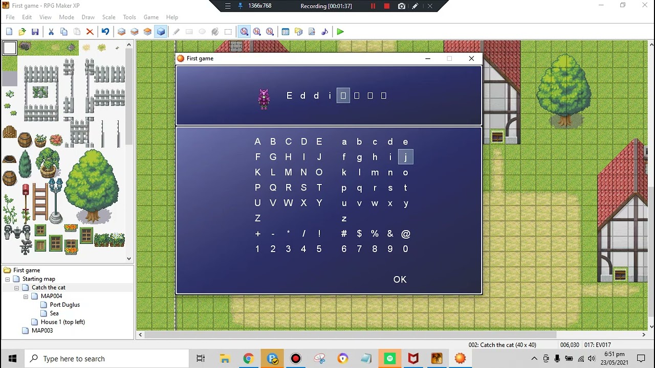 Name input Processing
