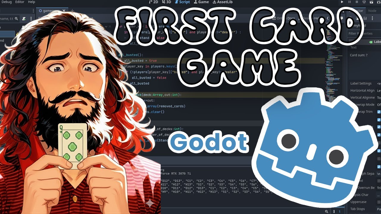 I made a BlackJack game in Godot | #devlog