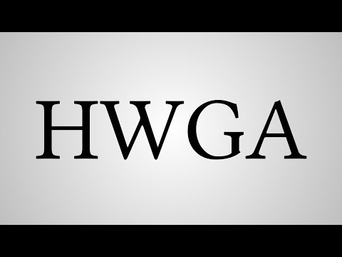 What Does "HWGA" Stand For?