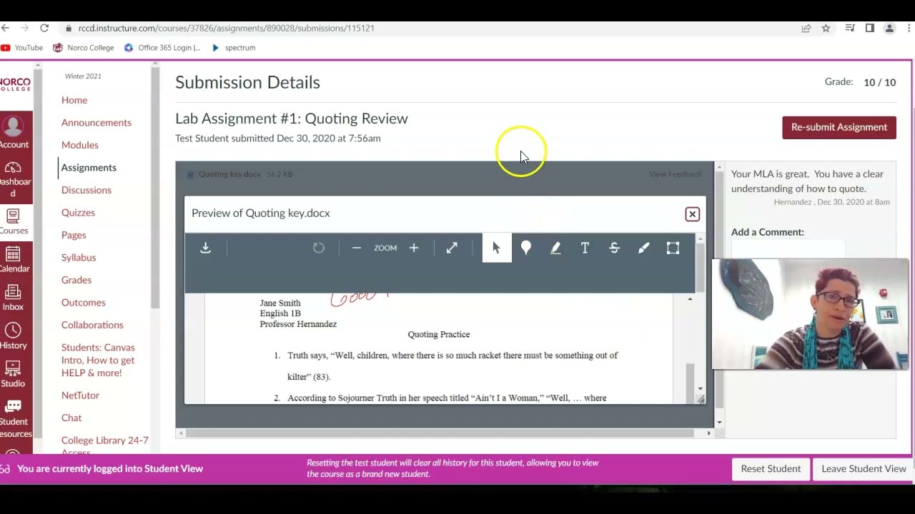 How to View Embedded Feedback