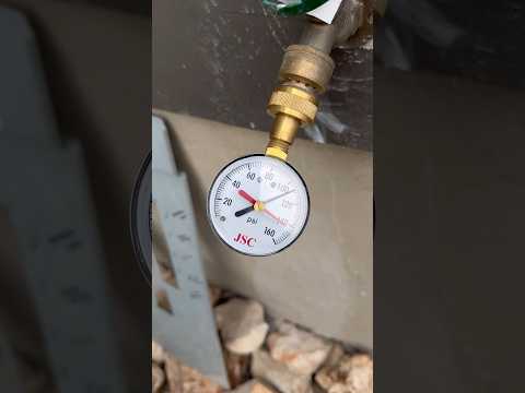 Homeowners Water Pressure Is 110PSI!