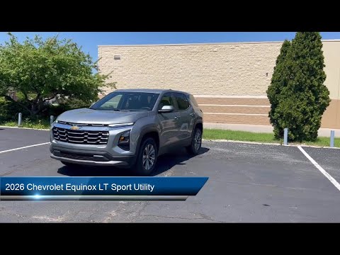 2026 Chevrolet Equinox LT Sport Utility Woodhaven Trenton Wyandotte Taylor Riverview Southgate.