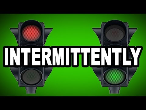 🚦 Learn English Words: INTERMITTENTLY - Meaning, Vocabulary with Pictures and Examples