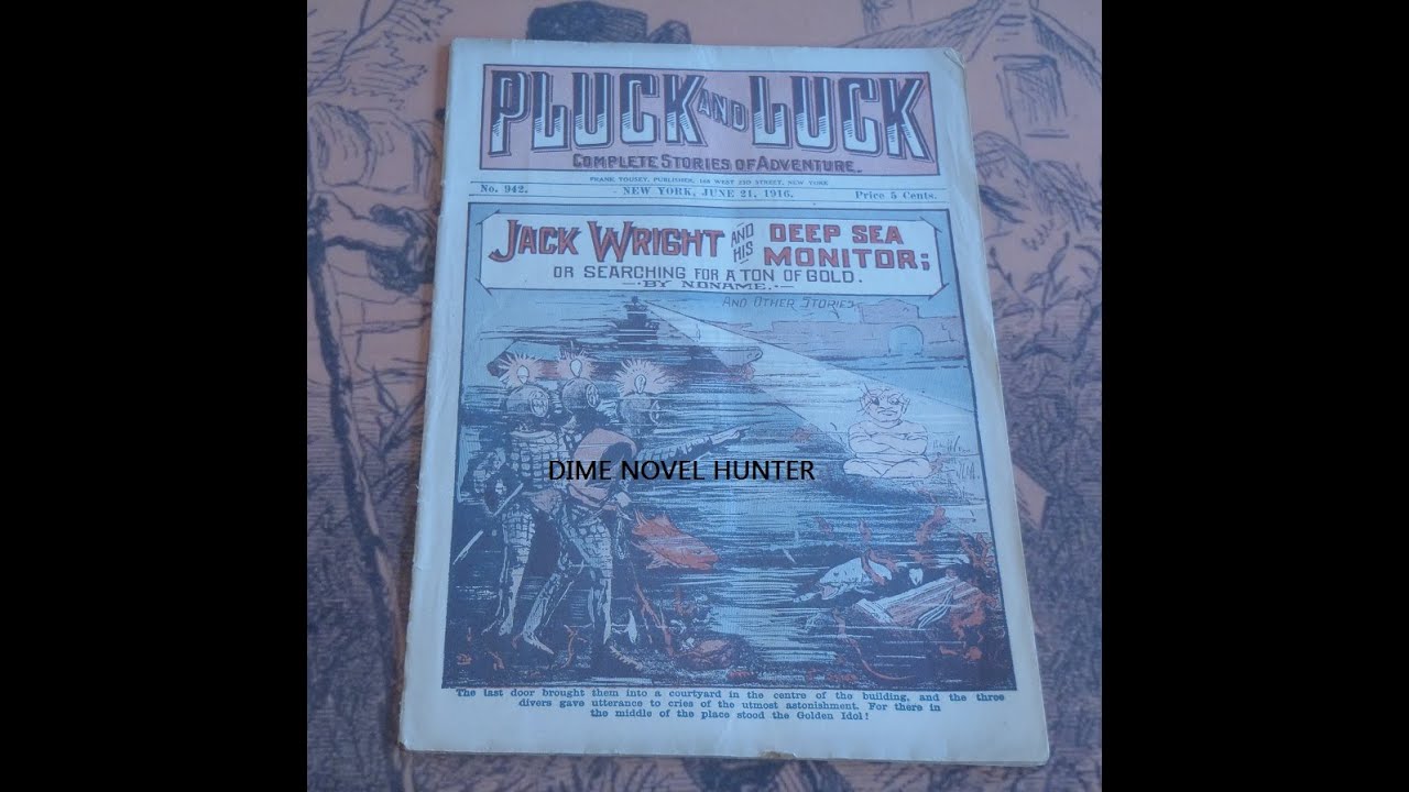 5 ASSORTED EARLY DIME NOVELS