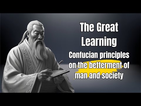 The Great Learning: Confucian Principles on the Betterment of Man and Society #confucius #philosophy