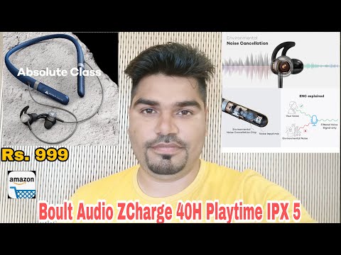Boult Audio ZCharge Wireless Earphones Unboxing | earphone buy on Amazon | Earphones Full review