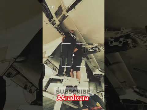 Boeing mechanic repairs ALL NIPPON AIRWAYS airline