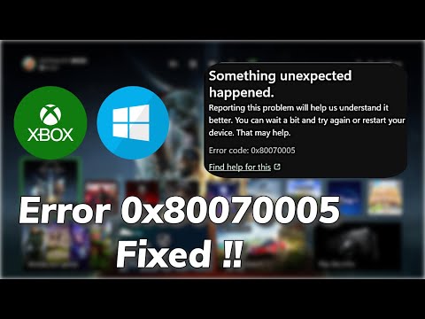 How To Fix Error 0x80070005 in Xbox App | Games not installing in Xbox App | Windows 10 & 11 Fix