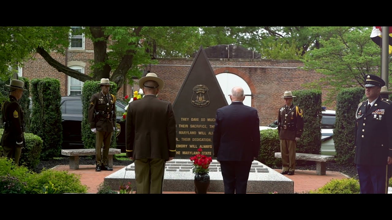 Governor Hogan Honors Maryland State Police Fallen Heroes