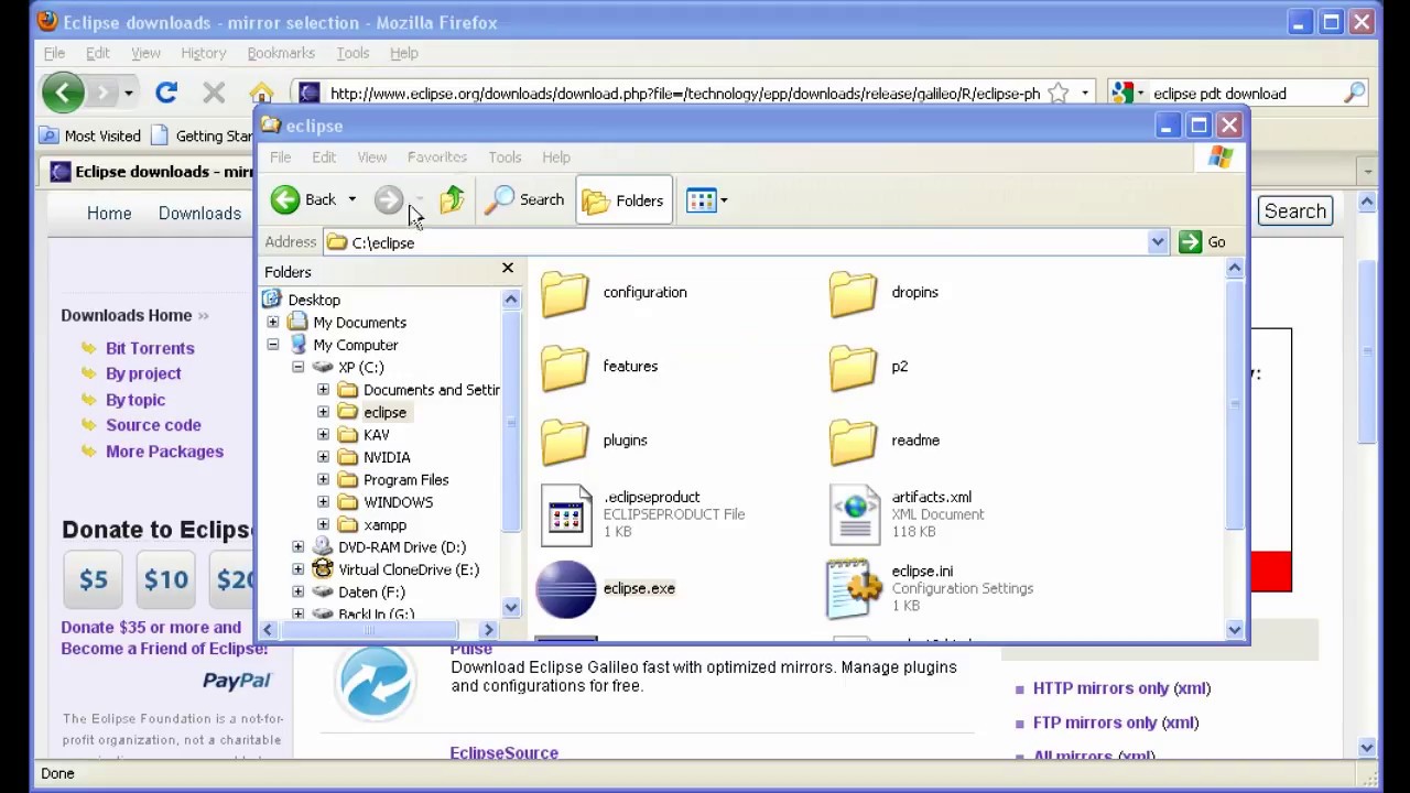 PHP: Installing Eclipse