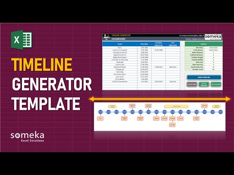Timeline Template | Create Timeline Chart in Excel Quickly!