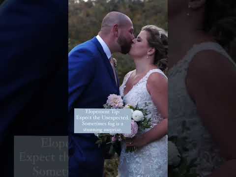 It’s like fog on your wedding day ✨⛰ #elopement #weddingvideo