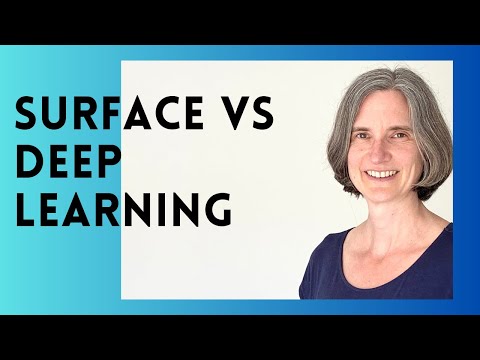 Surface vs deep learning