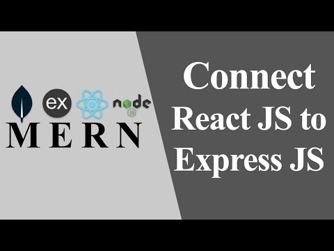 Learn Connect React JS Frontend to Express JS Backend Hindi - Mind Luster