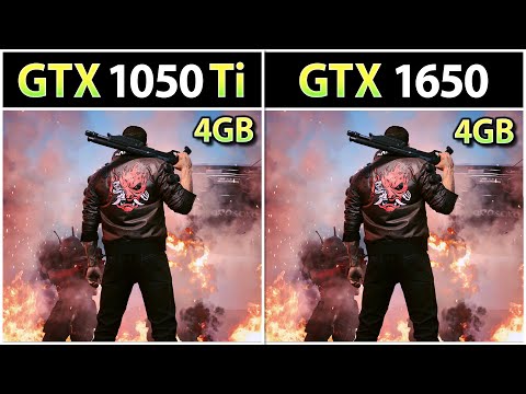 GTX 1050 Ti vs GTX 1650 - 10 Games Tested in 2025