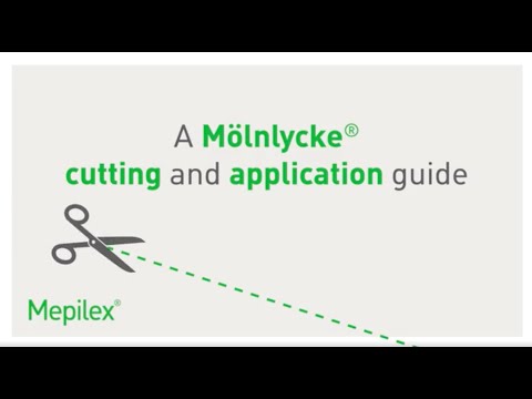 Mepilex cutting guide