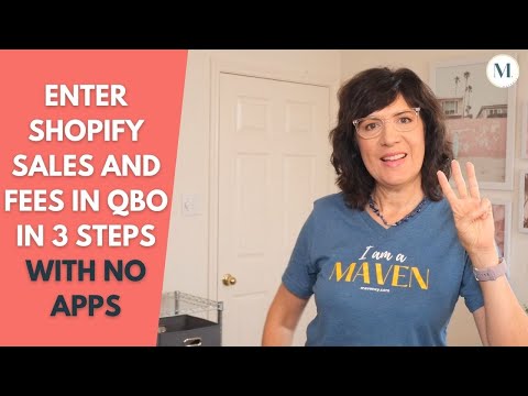 Record Shopify sales and fees in QuickBooks Online in 3 steps