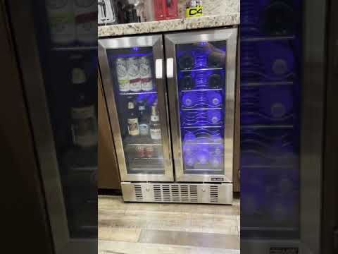 NewAir wine and beverage refrigerator -Amazing