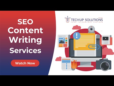 SEO Content Writing Services |  Professional Content Writers | TechUp Solutions