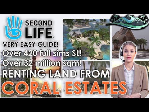 How to rent land in Second Life - Coralestates.net