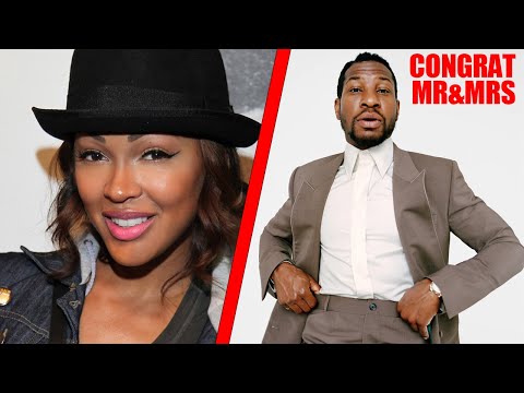 JUST IN! 5 Ago Meagan Good and Jonathan Majors FINALLY Married (rumor)