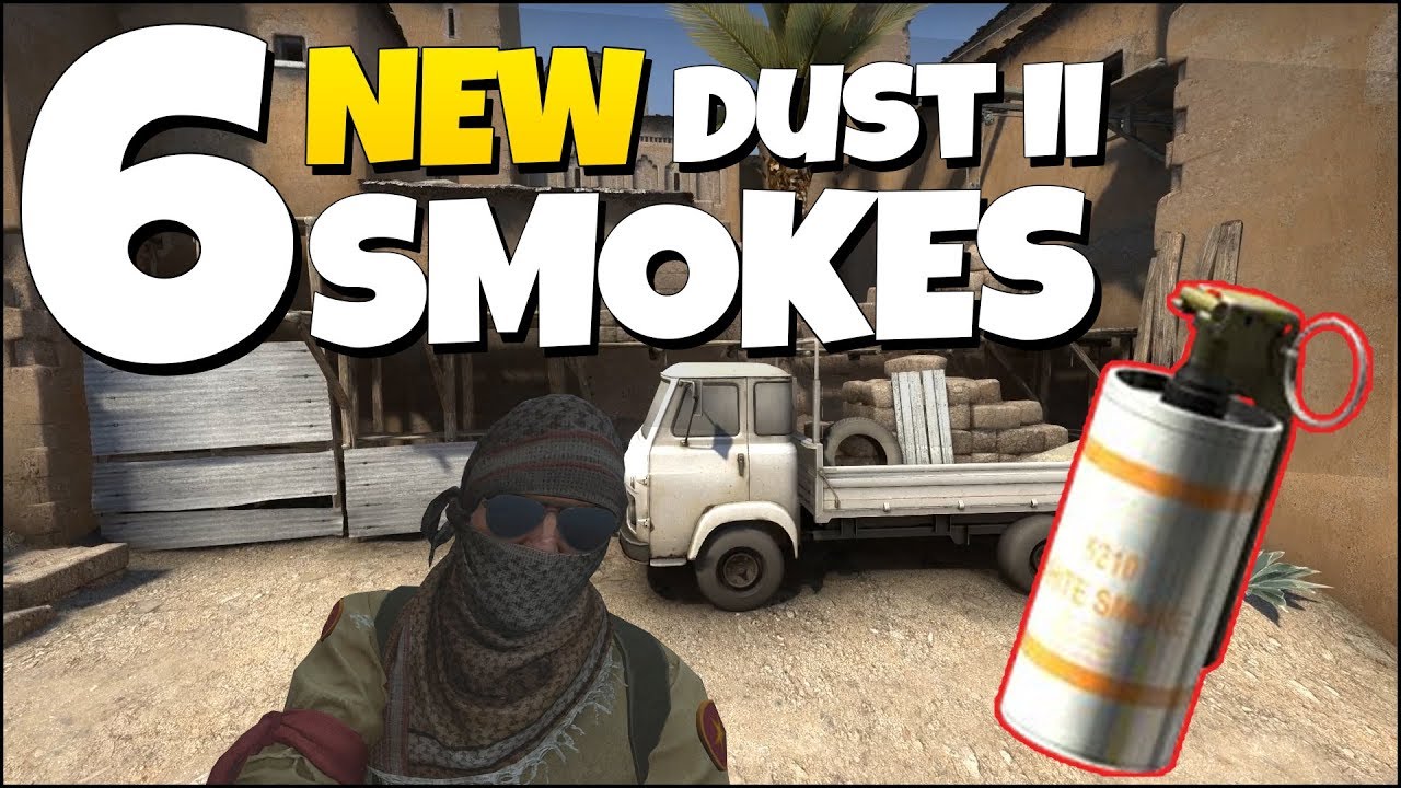 6 NEW DUST II SMOKES - CS:GO Dust 2 Remake Useful Smoke Guide