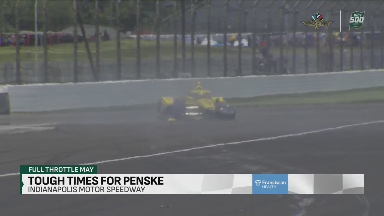 Monday schedule for Indy 500 practice at IMS