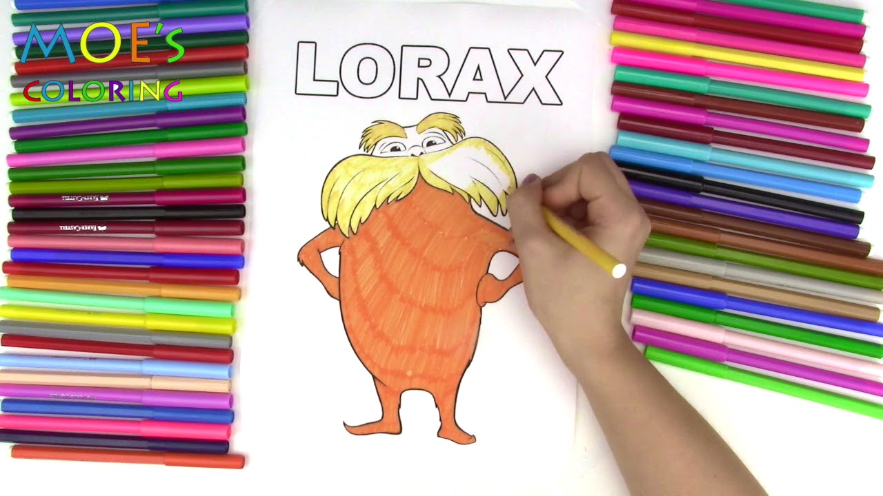 Lorax Coloring page  2018 New HD Video for Kids