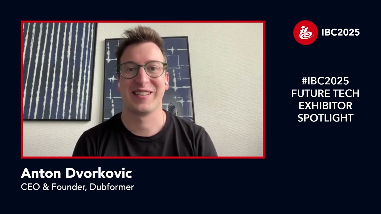 Future Tech: Dubformer showcases emoting AI-dubbing technology