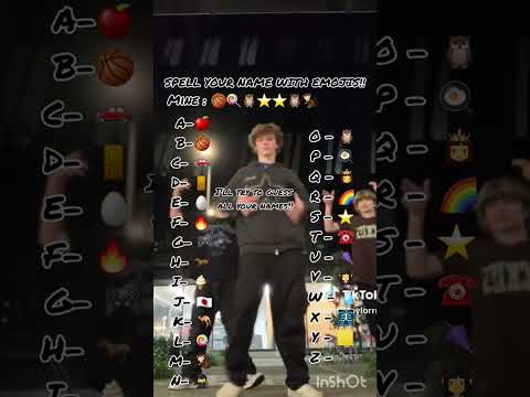 Spell your name with EMOJIS!! #subscribe #pleasesubscribe #video #viral #aesthetic#viralvideo #spell