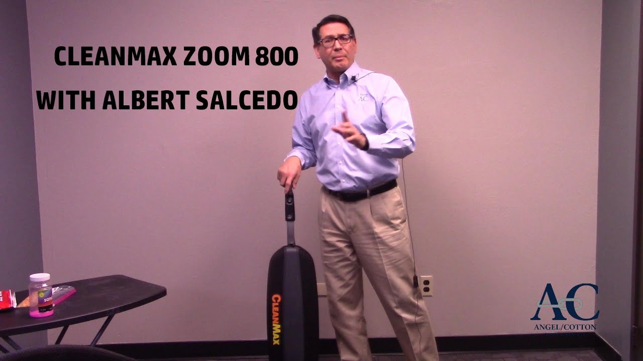 Cleanmax Zoom 800 Product Spotlight with Albert Salcedo of Angel/Cotton Associates.