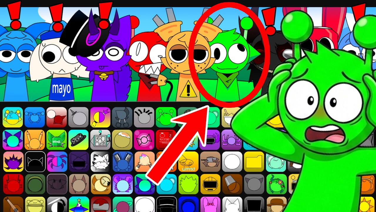 Incredibox Sprunki Pyramixed Plus New MOD New OC Deluxe