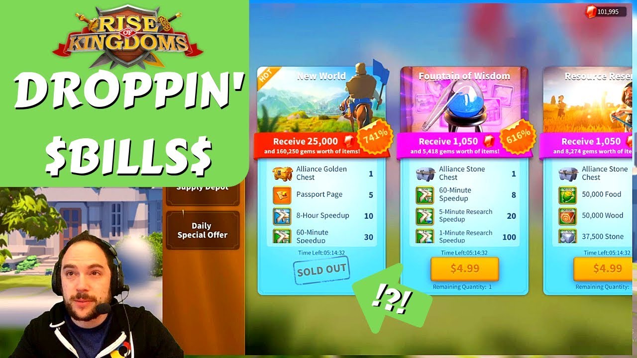 MAX PURCHASE ($385): NEW WORLD BUNDLE | Rise of Kingdoms