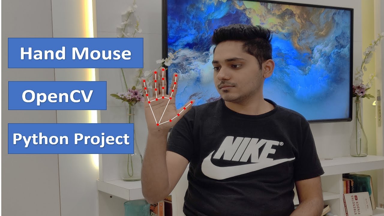 Hand Tracking using OpenCV in Python || College Project talk