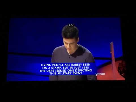 Final Jeopardy, James Holzhauer passes Julia Collins & David Madden’s scores! (4/15/19)