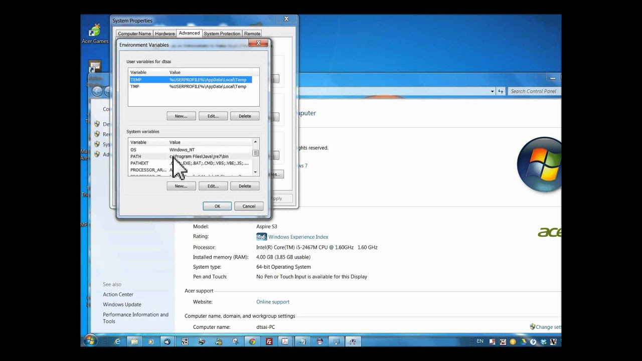 Java Path Problem When Installing Eclipse - How to fix
