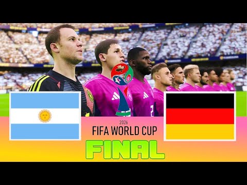 ARGENTINA vs GERMANY - Final FIFA World Cup 2026 | Full Match All Goals | Football Match