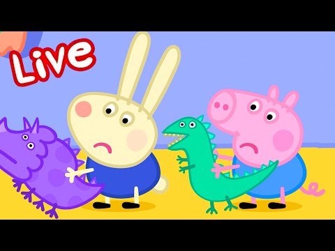 🔴 Peppa Pig SEASON 2 LIVE! 🎬 FULL EPISODES 🍿 Adventures with Peppa 🌟 Kids Cartoons 🔴
