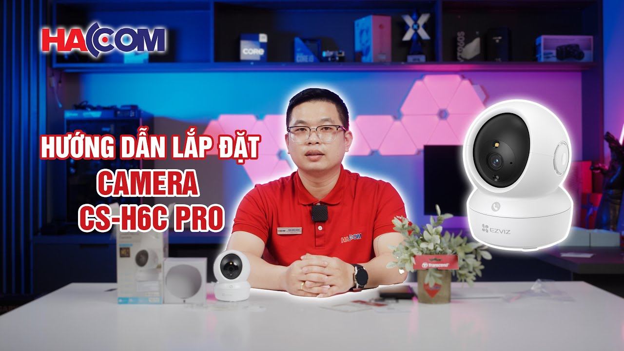 Camera WIFI EZVIZ CS-H6c Pro 2k+ ( 4MP,W1) Chính Hãng