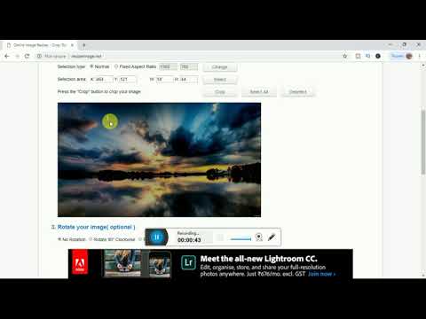 How to resize image online