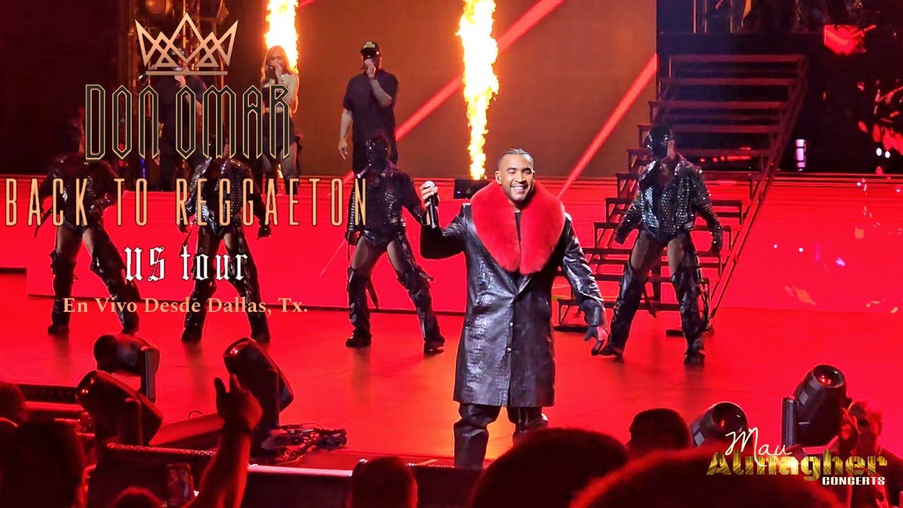 Don Omar - Back To Reggaeton Tour 2024 Full HD (En Vivo Desde Dallas, Tx)