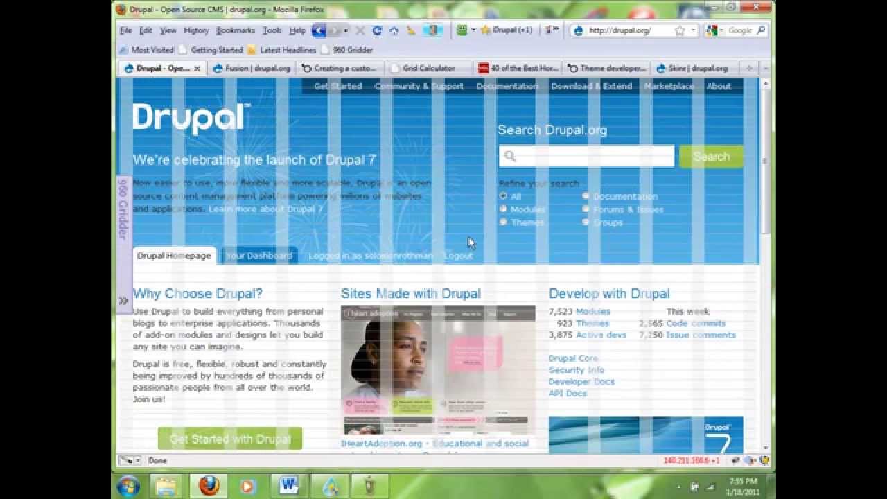 Drupal: Fusion Theme Introduction