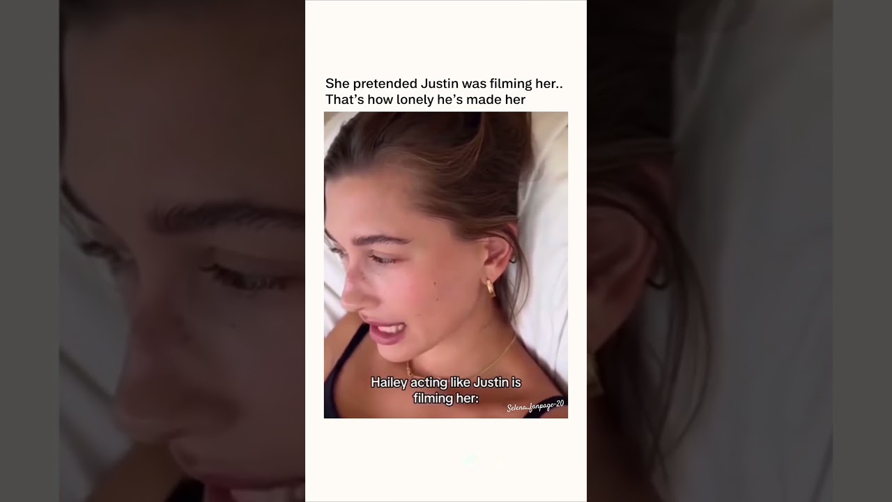 Hailey pretends Justin’s filming, Fans instantly expose her!