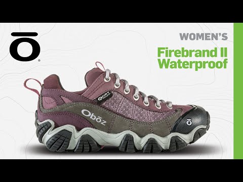 Oboz Women's Firebrand II Waterproof Low Trail Running Shoes ...